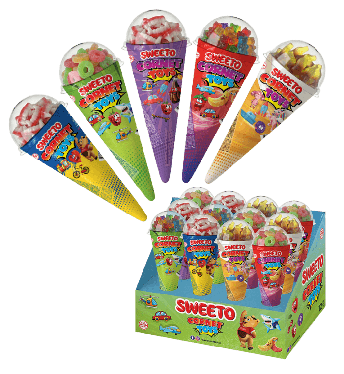Sweeto Jelly Cornet Toys - Sweeto